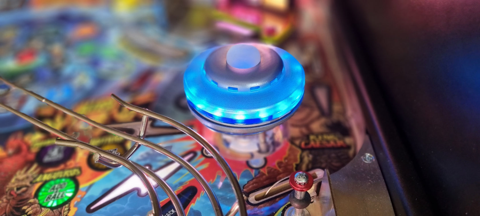 Pinball Mods | Godzilla "Lolly UFO" mod kit – Stumblor Pinball