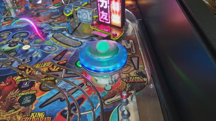 Pinball Mods | Godzilla "Lolly UFO" mod kit – Stumblor Pinball